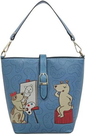 Dogo Bucket Bag, Sac Type Cube Femme, Multicolore