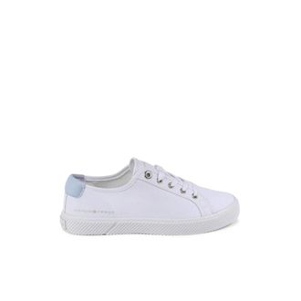 Tommy Hilfiger Femme, Chaussures, Blanc, Taille: 41 EU Baskets Casual Blanches pour Femmes