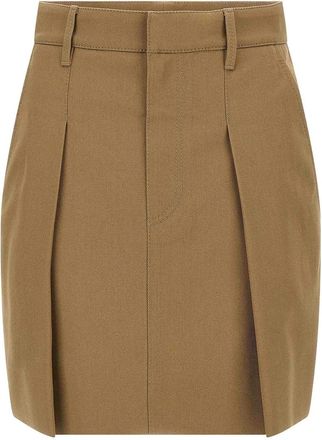 Brunello Cucinelli Minirock - Braun