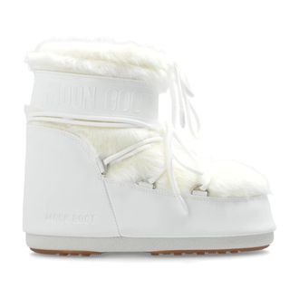 Moon Boot Icon Low Faux Fur Boot - - Shoes - Damen - Wei&szlig; - 36 EU