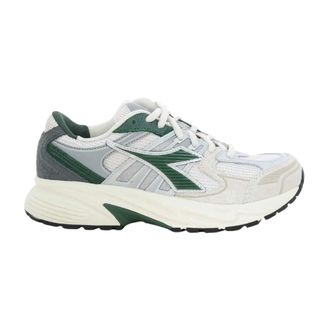 Diadora Femme, Chaussures, Blanc, Taille: 38 EU Chaussures Vertes Mythos Star pour Femmes