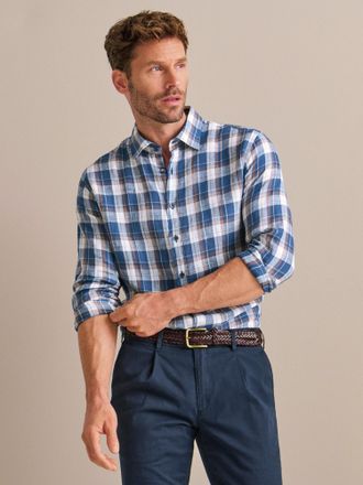 Bugatti Hemd Modern Fit Bugatti blau