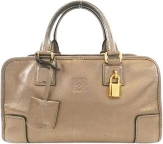 Loewe Sac &agrave; main Pre-owned - Femme - Pre-owned - Beige - Taille: ONE Size