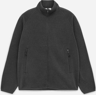 Arket Polarfleecejacke Mit Rei&szlig;verschluss -Grau