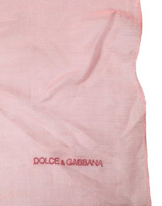 Dolce & Gabbana Mens Stole Shawl Pink