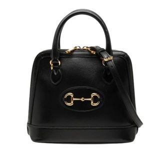 Gucci Pre-owned Horsebit 1955 Satchel - Femme - Pre-owned - Noir - Taille: ONE Size