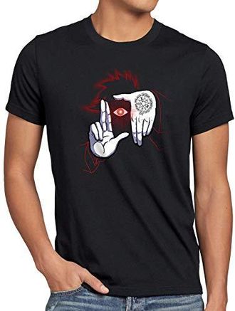 style3 Alucard Main T-Shirt Homme Vampire Anime Japon, Taille:5XL