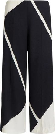 Alberta Ferretti Femme, Pantalons, Noir, Taille: 40 FR Wide Pantalons