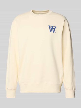 Wood Wood Sweatshirt mit Logo-Print Modell NOEL