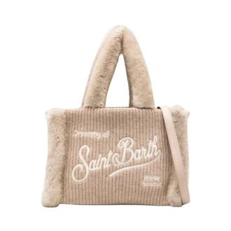 MC2 Saint Barth Colette Shearling Tasche - - Bags - Damen - Beige - ONE SIZE