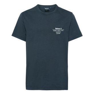 Barbour Hickling Tee - - Tops - Herren - Blau - S