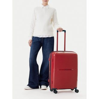 Beverly Hills Polo Club Mittlerer Koffer Beverly Hills Polo Club CEOWB-BHPC-WAL-006-M Rot