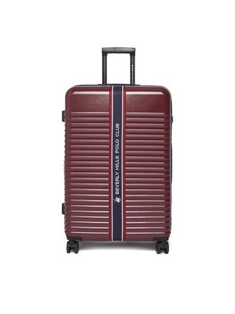 Beverly Hills Polo Club Gro&szlig;er Koffer CEO-BHPC-L-007-08-BURGUNDY Dunkelrot