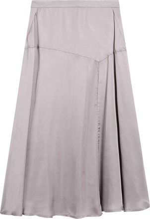 Pence Jupe Midi - Gris