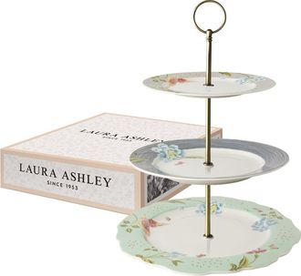 Laura Ashley Heritage Collectables Giftset Etagere 3-Laags Porzellan