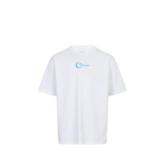 Sams&oslash;e & Sams&oslash;e T-shirt droit &agrave; logo en coton