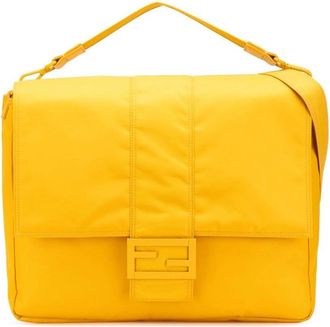 Fendi Sac en tissu matelass&eacute; pr&eacute;-appr&eacute;ci&eacute; - Femme - Pre-owned - Jaune - Taille: ONE Size