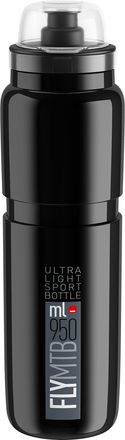 Elite Fly Mtb 950Ml Trinkflasche Black Grey One Size