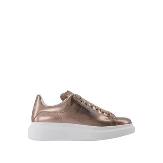 Alexander McQueen Beige Leder Oversized Sneakers - - Shoes - Damen - Beige - 39 EU
