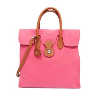 Ralph Lauren Pre-owned Leder Handtaschen - - Pre-owned - Damen - Rosa - ONE SIZE