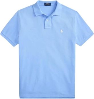 Polo Ralph Lauren Homme, Tops, Bleu, Taille: S Polo Piqu&eacute; Manches Courtes