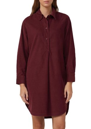 s.Oliver Feincord-Kleid im Relaxed Fit mit Eingrifftaschen