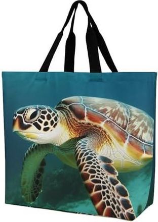 Generic Tortue De Mer Sac A Main Femme Grand Sacs De Courses Imperm&eacute;able Sac A Main Femmes Pour Gym Shopping Universit&eacute;