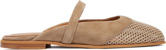 INUIKII Pantoletten Inuikii Lazy NY 1014.003.0051.864 Hellbeige