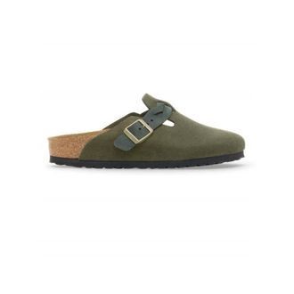 Birkenstock Boston Narrow Fit - Homme - Chaussures - Vert - Taille: 36 EU
