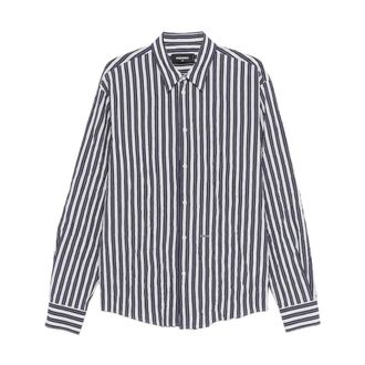 Dsquared2 Hemd mit vertikalen Streifen - - Shirts - Herren - Blau - M