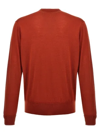 Pantaloni Torino Merino Wool Sweater - Red