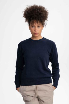 Mela Damen vegan Pullover Dhana Marineblau