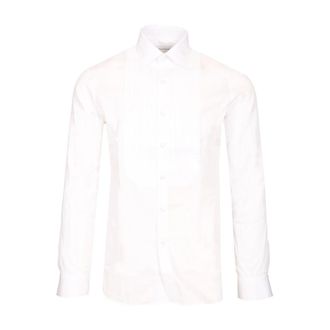 Tagliatore Ma&szlig;geschneidertes Baumwollhemd - - Shirts - Herren - Wei&szlig; - 3XL