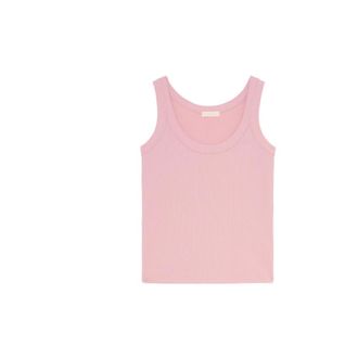 Gianni Lupo Femme, Tops, Rose, Taille: 38 FR Canotta a costine