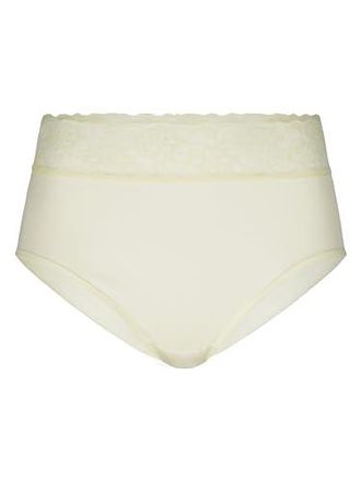 CALIDA Iconics Slip midi Femme, en 100% Coton, avec Dentelle