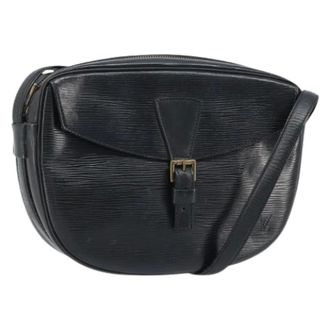 Louis Vuitton Pre-owned Vintage Sac Bandouli&egrave;re en Cuir &Eacute;pi - Femme - Pre-owned - Noir - Taille: ONE Size