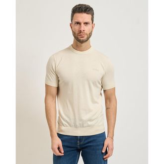 Guess T-shirt Lewis homme en m&eacute;lange soie