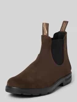 Blundstone Boots aus Leder mit elastischen Eins&auml;tzen
