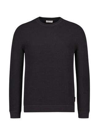 Joop Herren Pullover schwarz unifarben