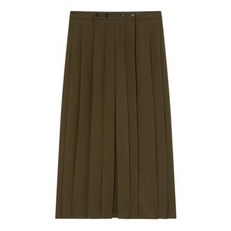 Pinko Plissee-Maxirock - - Skirts - Damen - Gr&uuml;n - M
