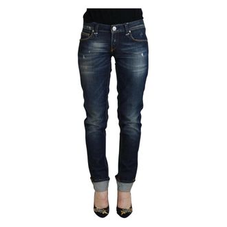 Acht Low Waist Denim Pants - - Jeans - Damen - Blau - W26