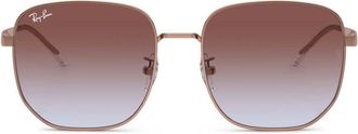 Ray-Ban Sonnenbrille mit geometrischem Gestell - Rosa