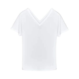 Roberto Ricci Design Klassisches T-Shirt f&uuml;r M&auml;nner und Frauen - - Tops - Damen - Wei&szlig; - S