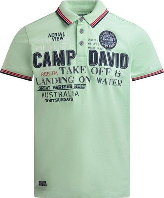 Camp David Poloshirt aus Baumwolle