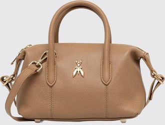 Patrizia Pepe Mini-Handtasche von aus Kalbsleder mit Fly-Logo und Schutzf&uuml;&szlig;en