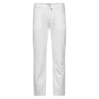 Jacob Cohen Homme, Pantalons, Blanc, Taille: W40 Chinos