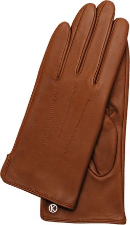 Otto Kessler Damen Carla Winter-Handschuhe, 382 Tobacco, 7.5