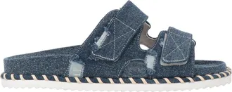 Colors Of California TWO STRAPS DENIM SANDAL