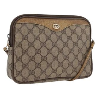 Gucci Pre-owned Vintage GG Canvas Schultertasche - - Pre-owned - Damen - Beige - ONE SIZE
