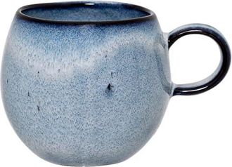 Bloomingville Tasse Sandrine, blau, Keramik, 1 Stück (1er Pack)